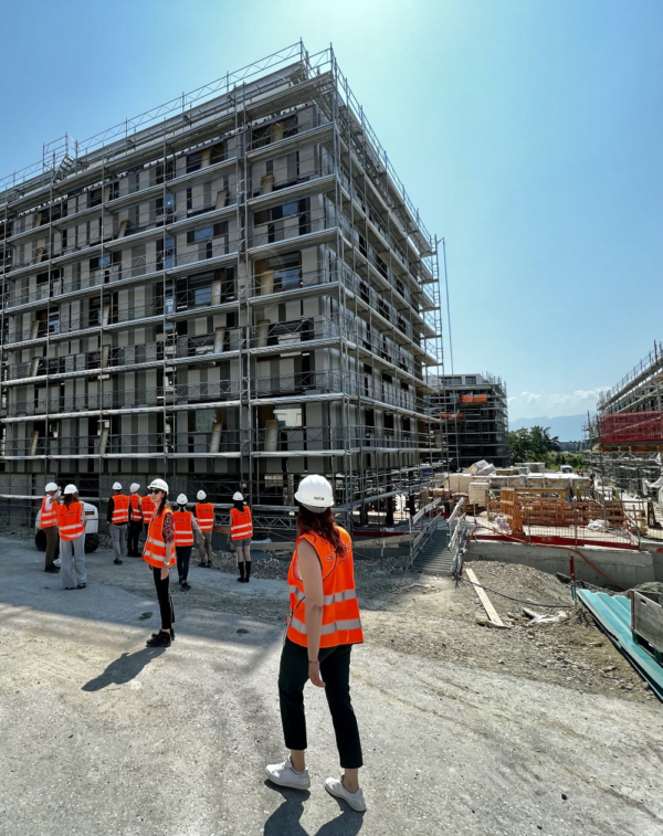 Le bureau Sennwald en visite de chantier ! – sennwald Architecte Designer